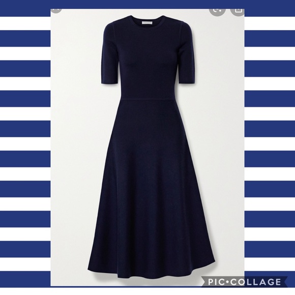 JS Collections | Dresses | Nwt Js Collection Dark Blue Vintage Gown ...